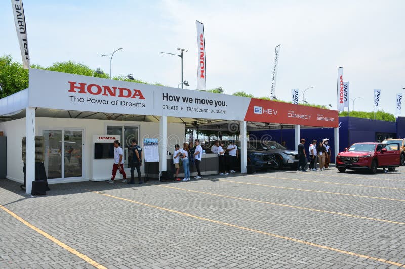 Honda Booth Autofest Test Drive Pasay Philippines Stock Photos - Free ...
