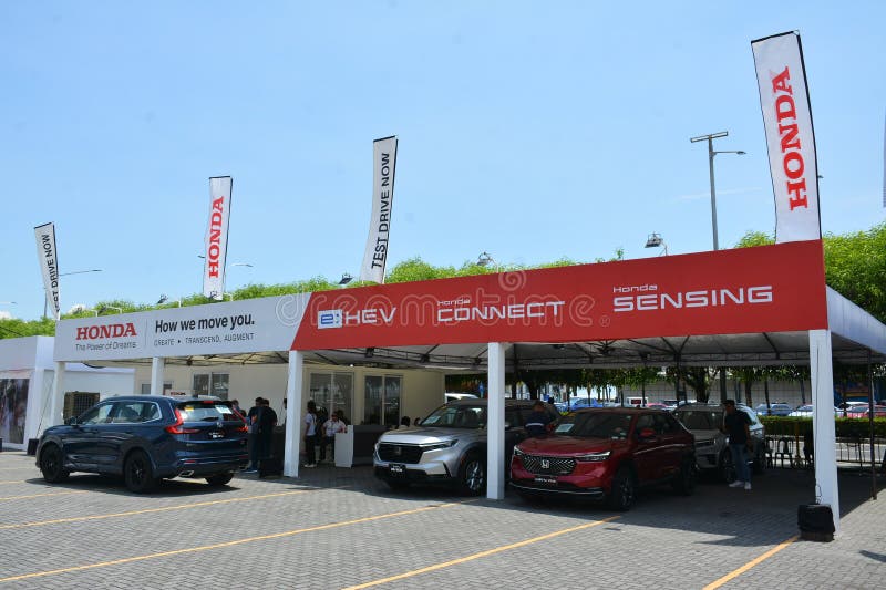 Honda Booth Autofest Test Drive Pasay Philippines Stock Photos - Free ...