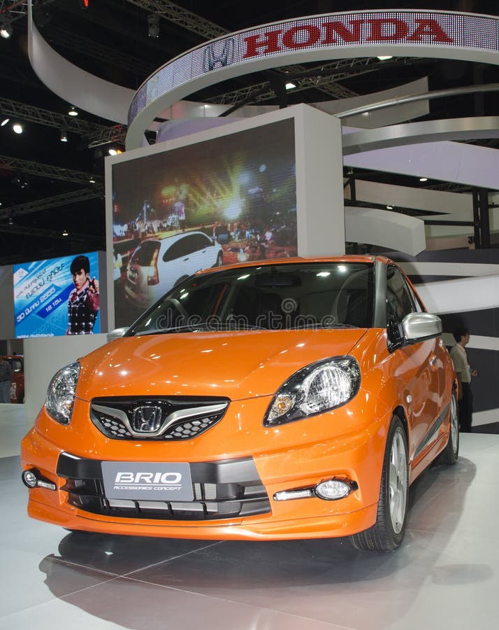Honda Brio editorial stock photo. Image of honda, brio - 24088093