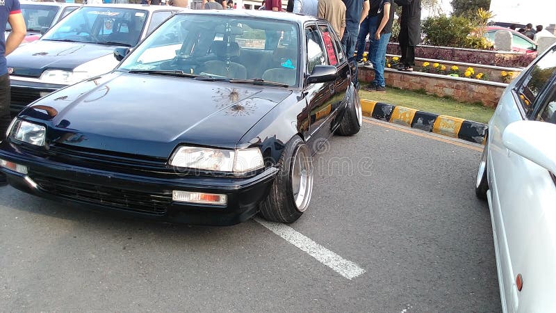 Honda Civic 88 editorial stock photo. Image of convertible - 179366228