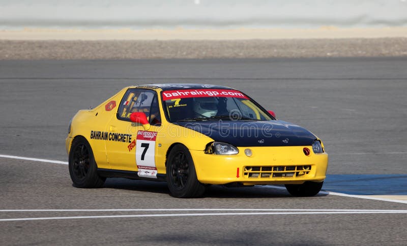 Honda CRX racing editorial photo. Image of arabia, challenge - 39634456