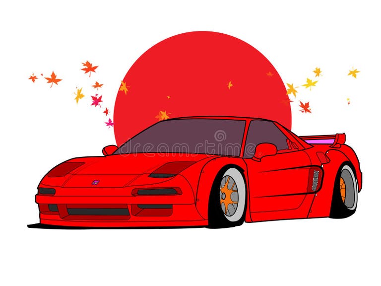Honda Nsx Car Stock Illustrations – 15 Honda Nsx Car Stock ...