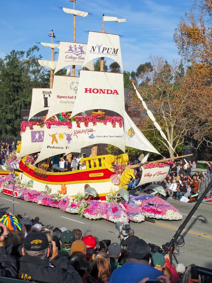 Honda S Ship of Dreams Parade Float Editorial Stock Photo - Image of ...