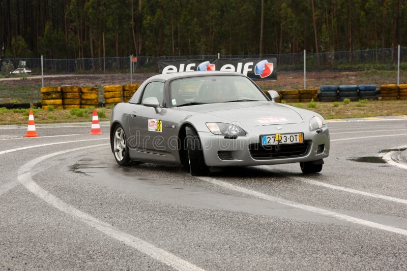 Honda S2000 during Rally Verde Pino 2012 Editorial Photography - Image ...