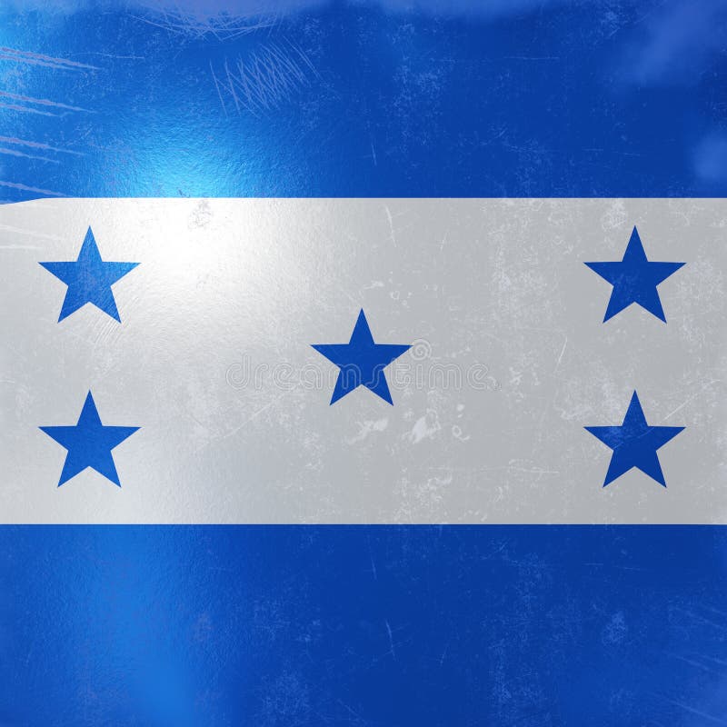 Honduras flag icon stock illustration. Illustration of flag - 163205355