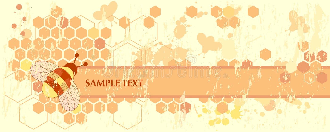 Bee Banner Stock Illustrations – 14,883 Bee Banner Stock Illustrations ...