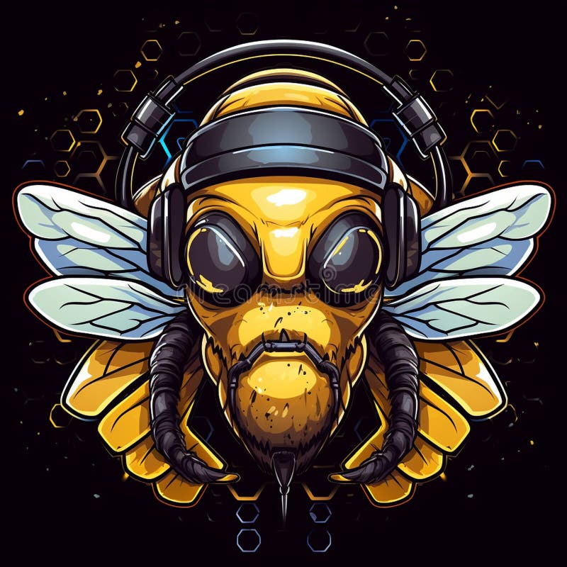 Illustration of the Fox Gaming Logo Stock Illustration - Illustration ...