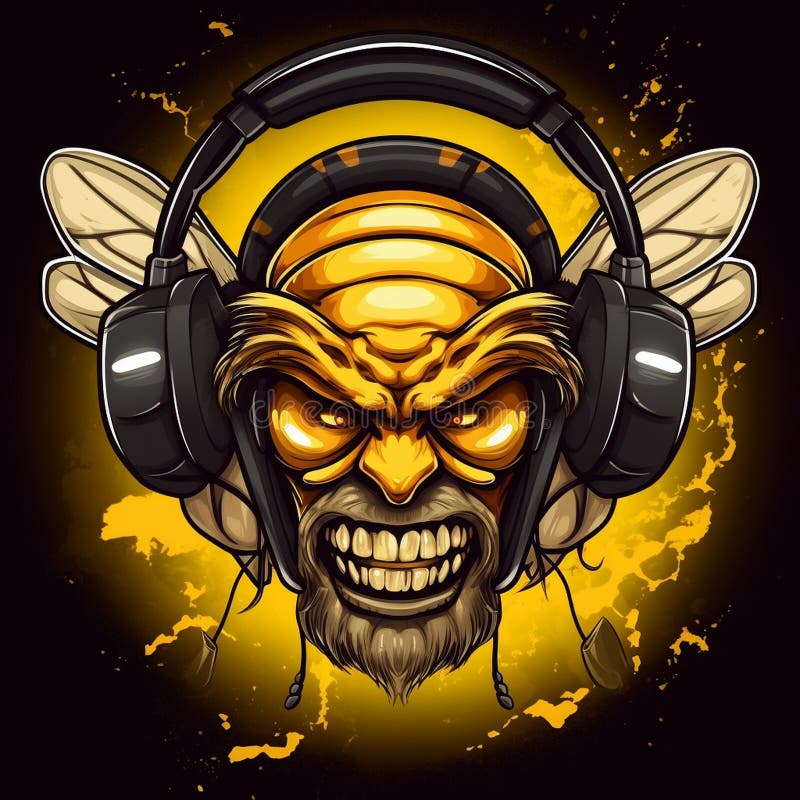 Illustration of the Fox Gaming Logo Stock Illustration - Illustration ...