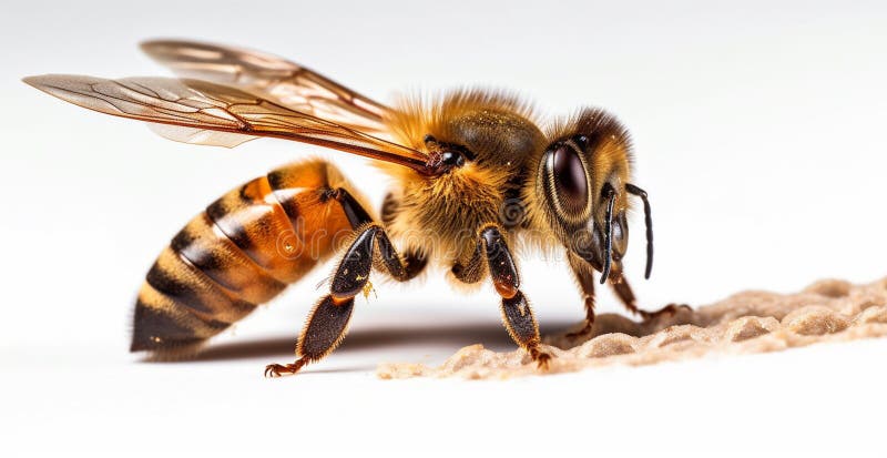 Bee Side View Stock Illustrations – 367 Bee Side View Stock ...