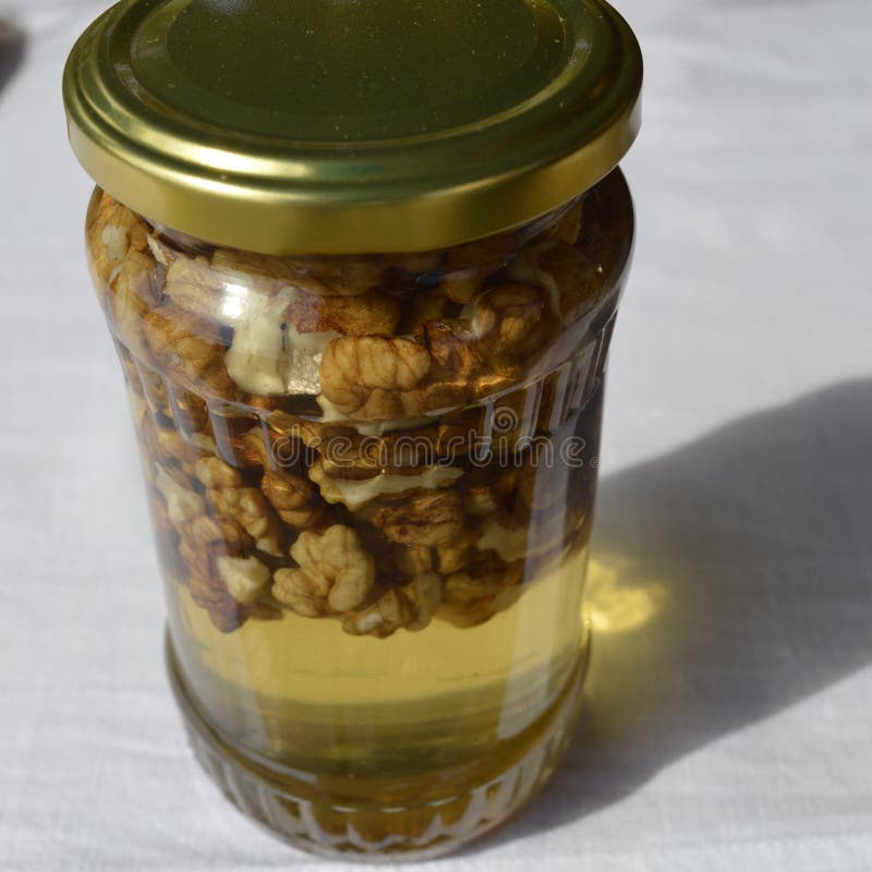 Honey bees stock photo. Image of bees, food, fruits, nuts - 65317762