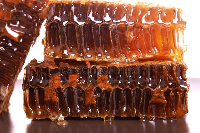 Honey comb stock image. Image of golden, pattern, orange - 40658031