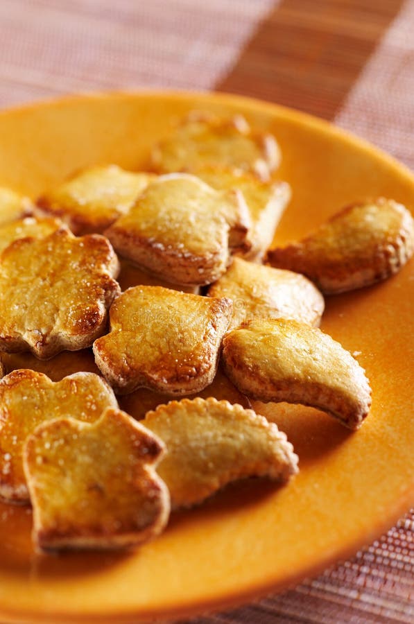 Cookies stock image. Image of flour, baked, cutter, board - 1317151