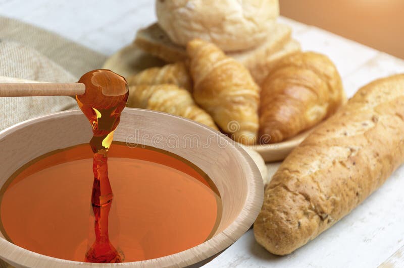 Bread with Dripping and Onions Stock Image - Image of buffet, snack ...