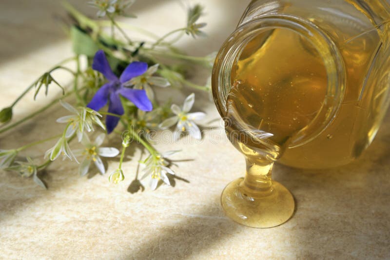Honey Dripping from a Jar stock photo. Image of natural - 172869058