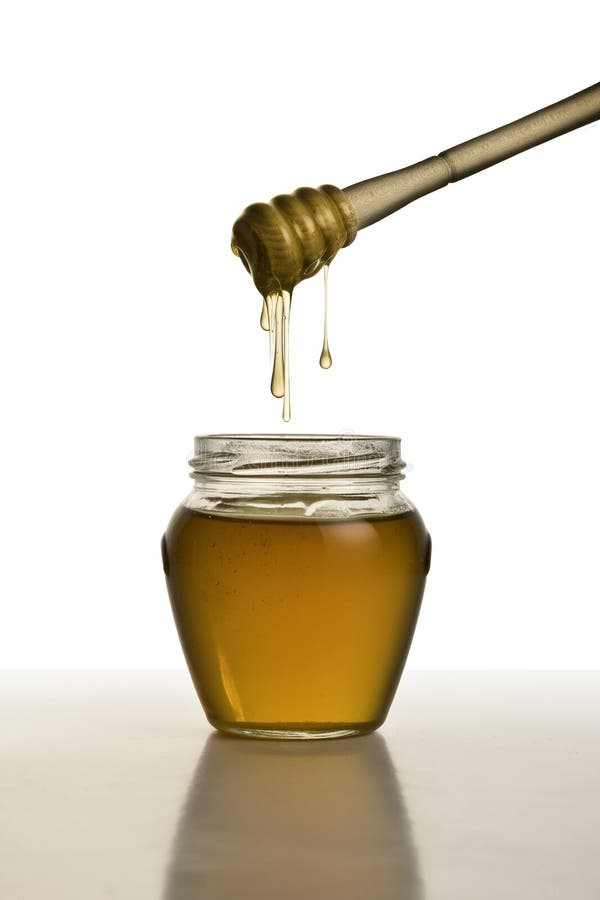 Sweet honey dripping stock photo. Image of honey, nature - 46355600