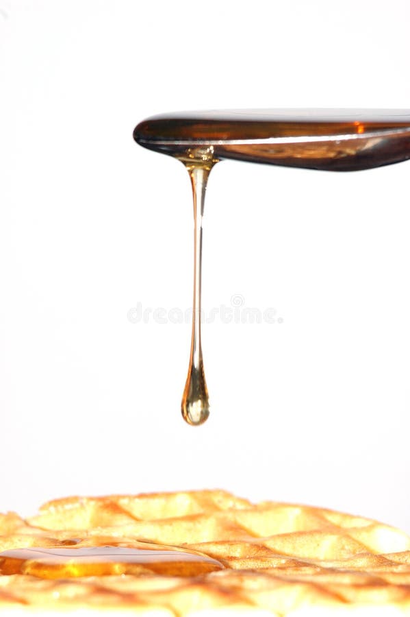 Drop of honey stock image. Image of lifter, drop, white - 14037313