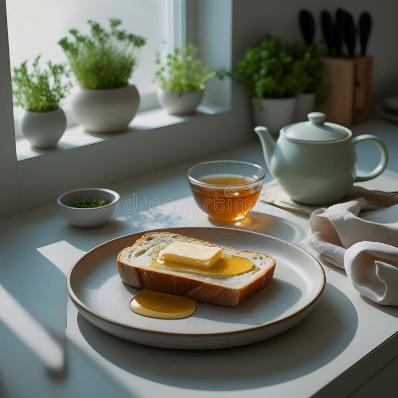 Honey & Herbal Tea stock image. Image of natural - 371090725