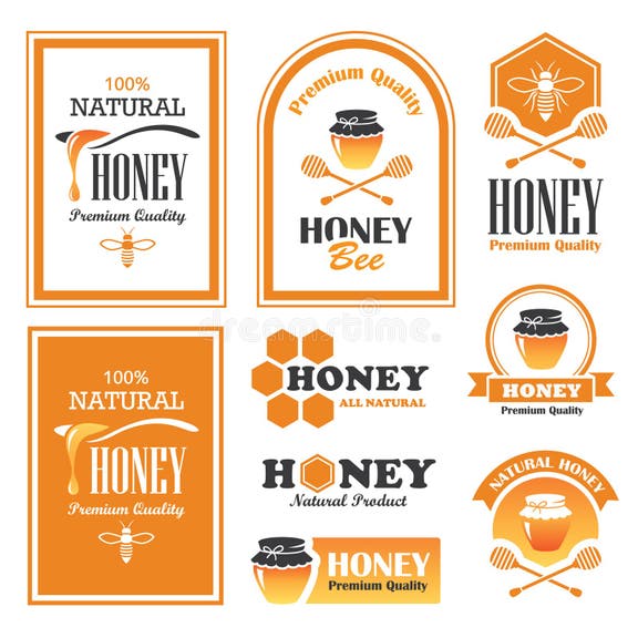 Honey Labels Stock Illustrations – 1,712 Honey Labels Stock ...