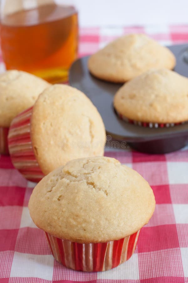 Honey Muffins on a table stock image. Image of snack - 58480881