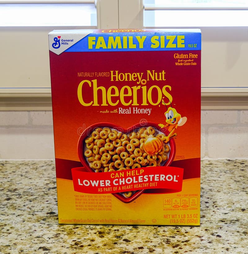 Logo Cheerios Cereal Box