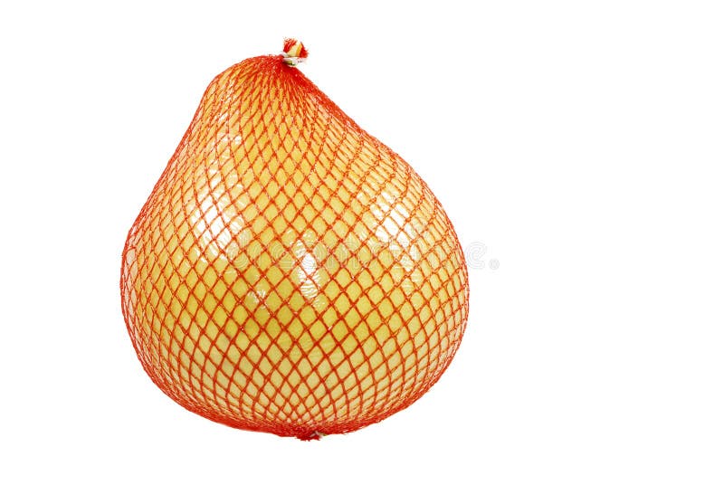 Red Honey Pomelo Peeled and Disassembled into Slices Stock Image ...