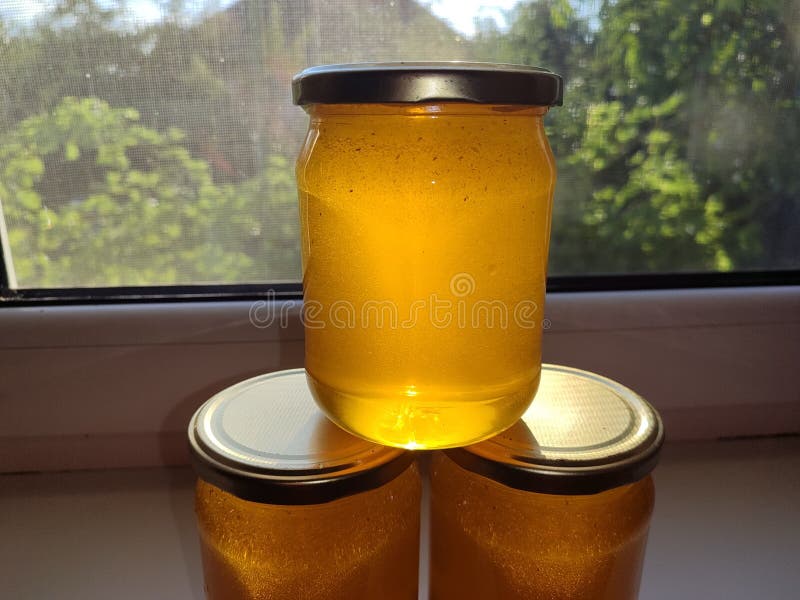 Honey Production. the Work of a Beekeeper Stock Photo - Image of buzz ...