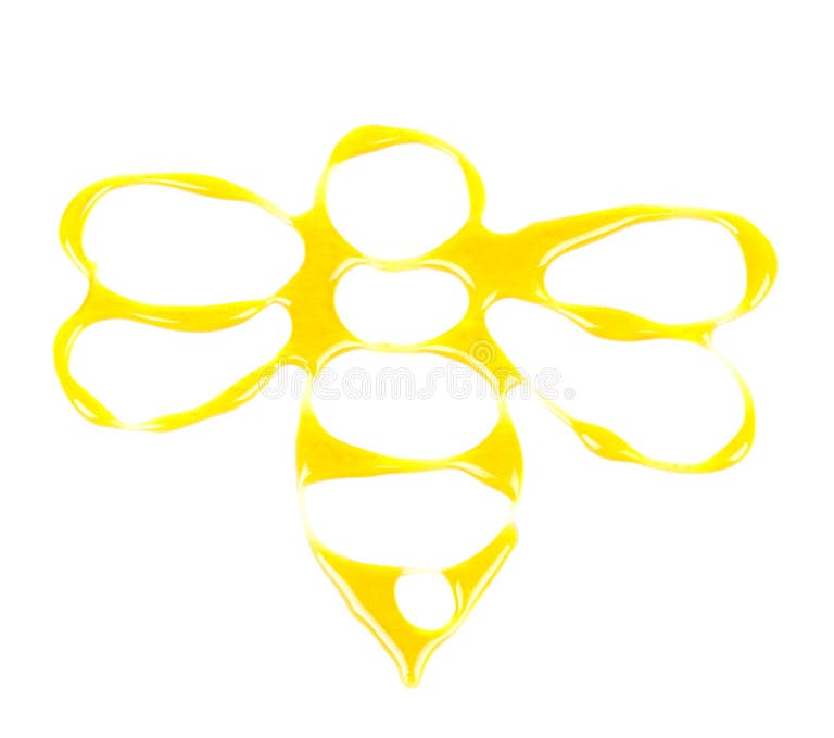 Honey in the Shape of a Bee Stock Photo - Image of orange, shape: 25121664