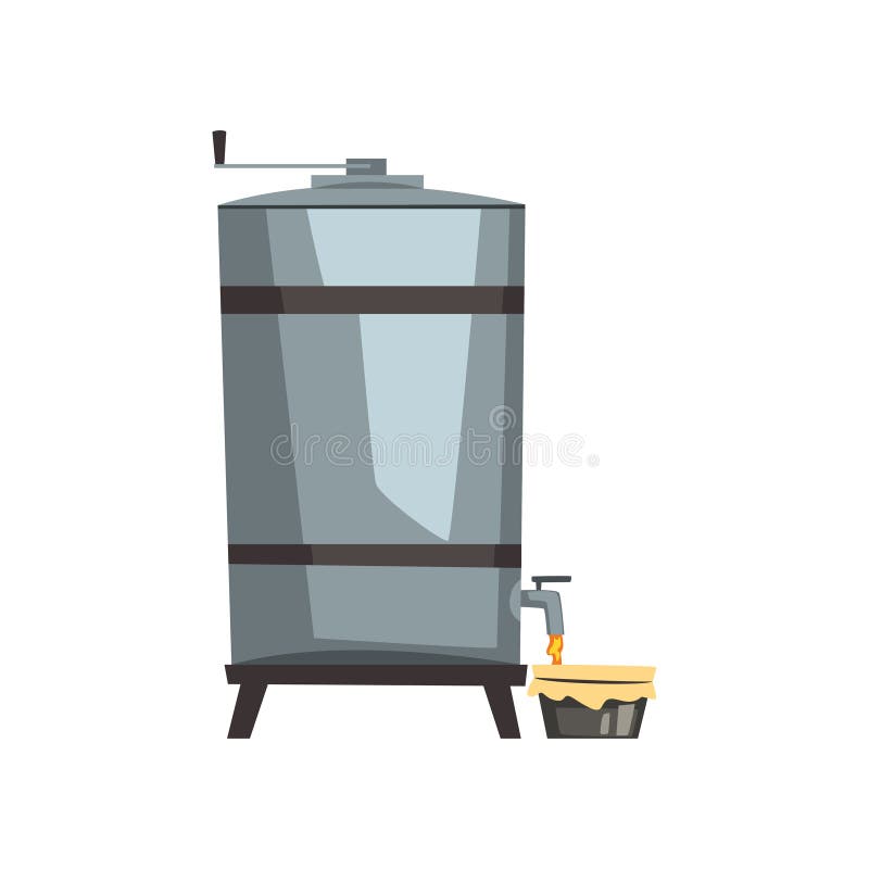 Pasteurization Vector Illustration. Process and Products Examples ...