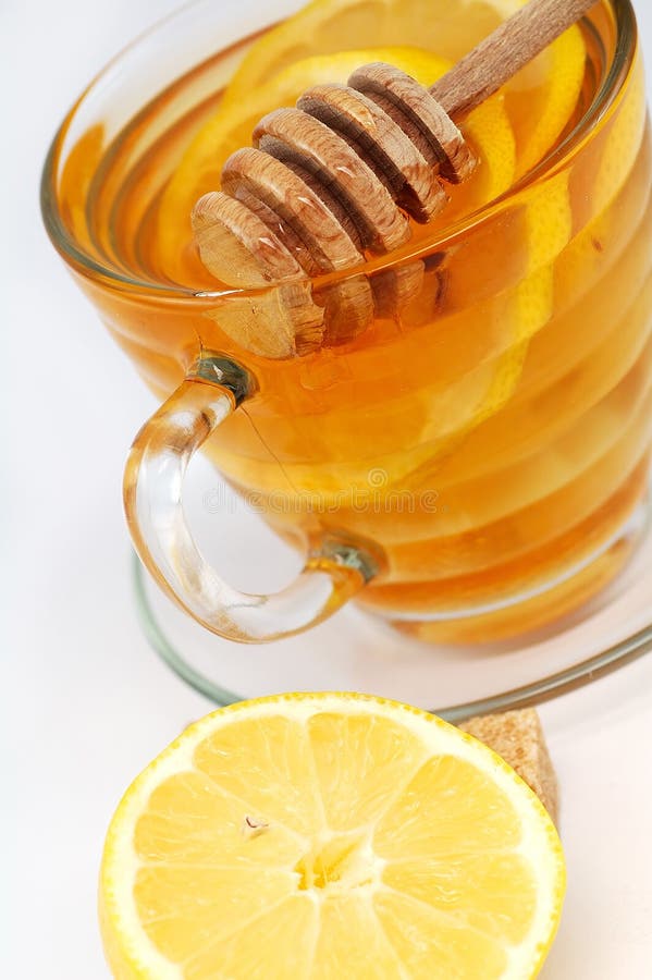 Honey tea stock image. Image of sweet, eating, lemon - 10065771