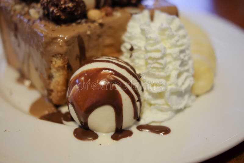 Honey toast or brick toast stock image. Image of banana - 132648145