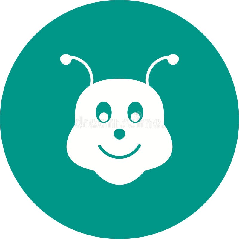 Bee Face stock vector. Illustration of honey, honeybee - 100384111