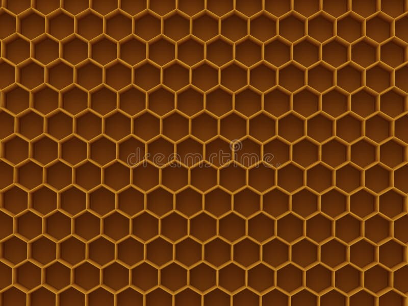 Brown Honeycomb Pattern Stock Illustrations – 3,386 Brown Honeycomb ...