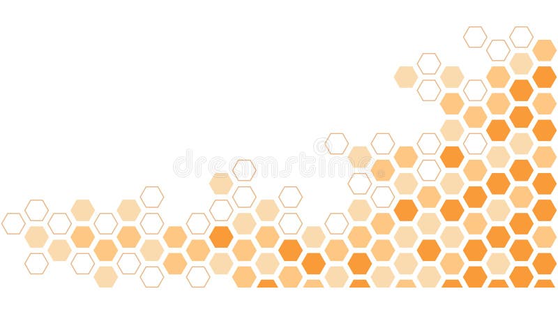Honeycomb Abstract Artwork, Beehive Pattern for Decoration Stock Vector ...