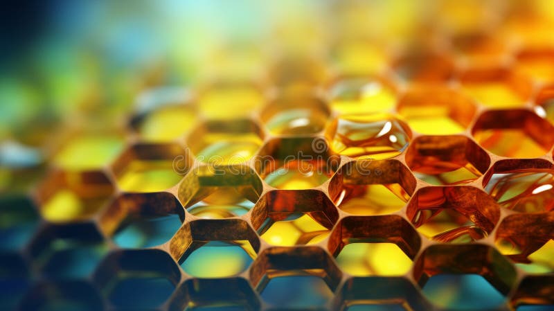 Honeycomb Abstract Representation Stock Photo - Image of hexagon, honey ...