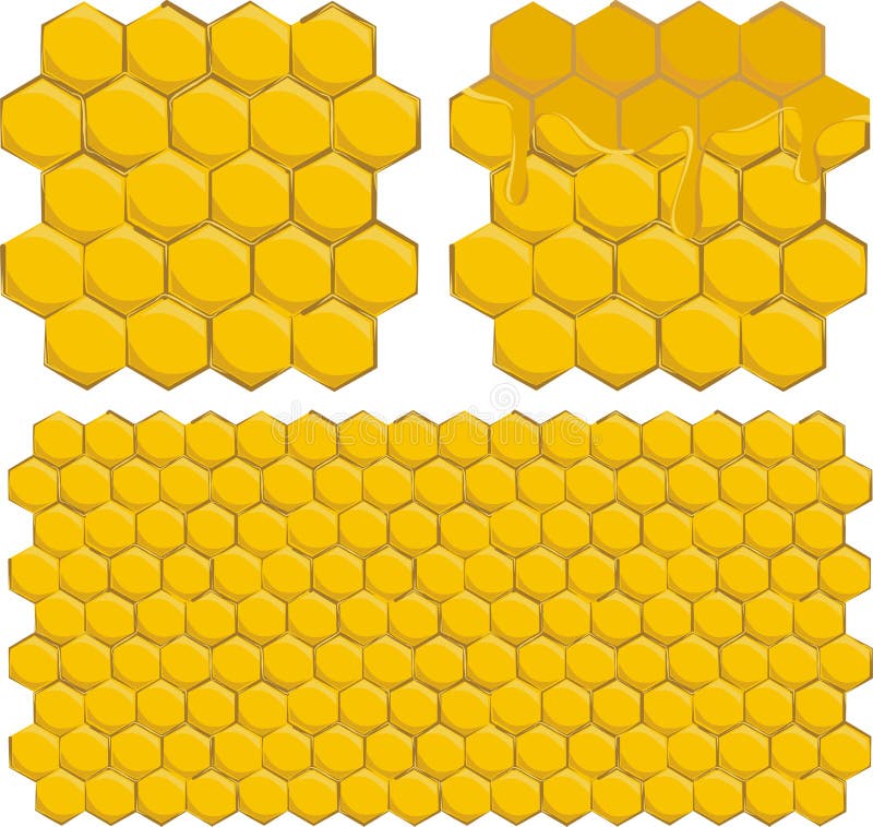 Honeycomb background stock vector. Illustration of hexagon - 23455834