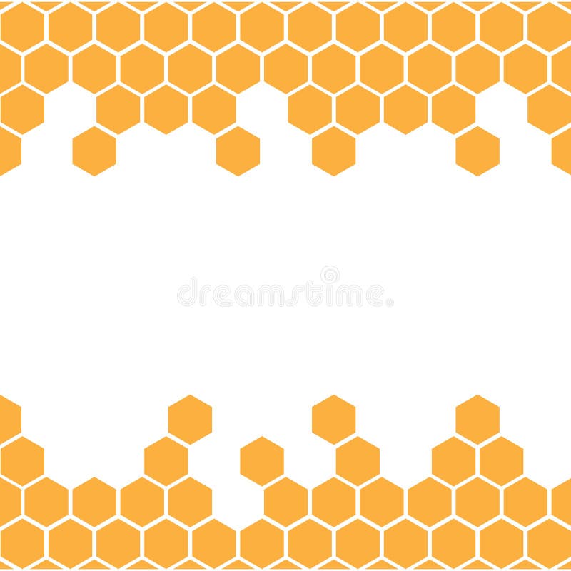 Honeycomb Background. Honeycomb Pattern Stock Vector - Illustration of ...