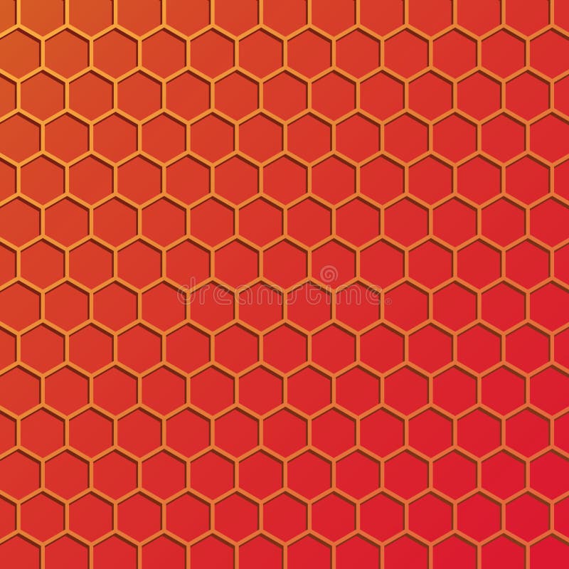 Honeycomb Background. Vector Illustration Decorative Design Stock ...