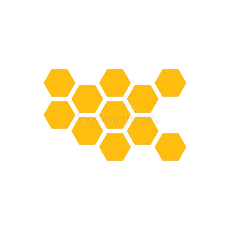 Yellow Honeycomb Background Honeycomb Pattern Hexagon Abstract