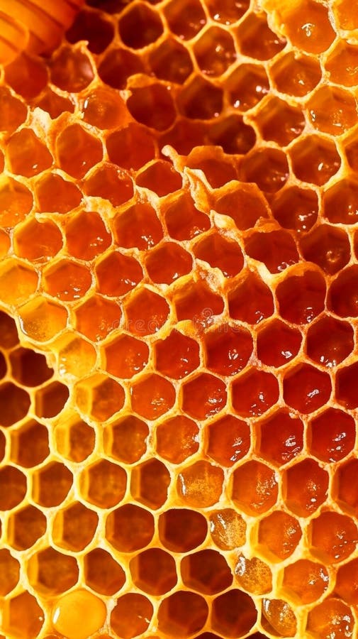 Honeycomb Close Up High Quality Bright Image, Generative AI Stock ... Honeycomb Close Up High Quality Bright Image, Generative AI Stock ...