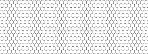 Honeycomb Hexagon Pattern. Vector Isolated Texture. Comb Texture Design ...