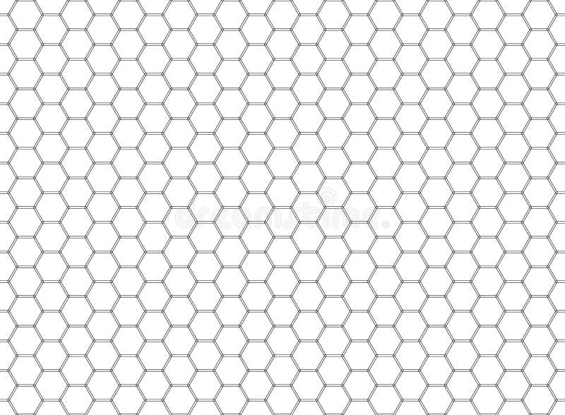 Honeycomb Hexagonal Seamless Pattern. Grid Design, Vector Background ... Honeycomb Hexagonal Seamless Pattern. Grid Design, Vector Background ...