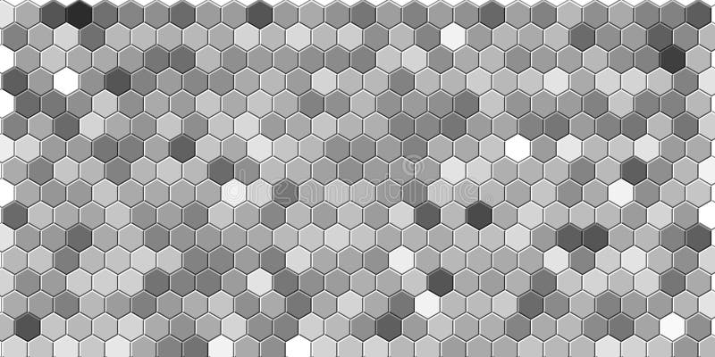 Honeycomb Light Grey, Silver, Grid Seamless Background or Hexagonal ... Honeycomb Light Grey, Silver, Grid Seamless Background or Hexagonal ...
