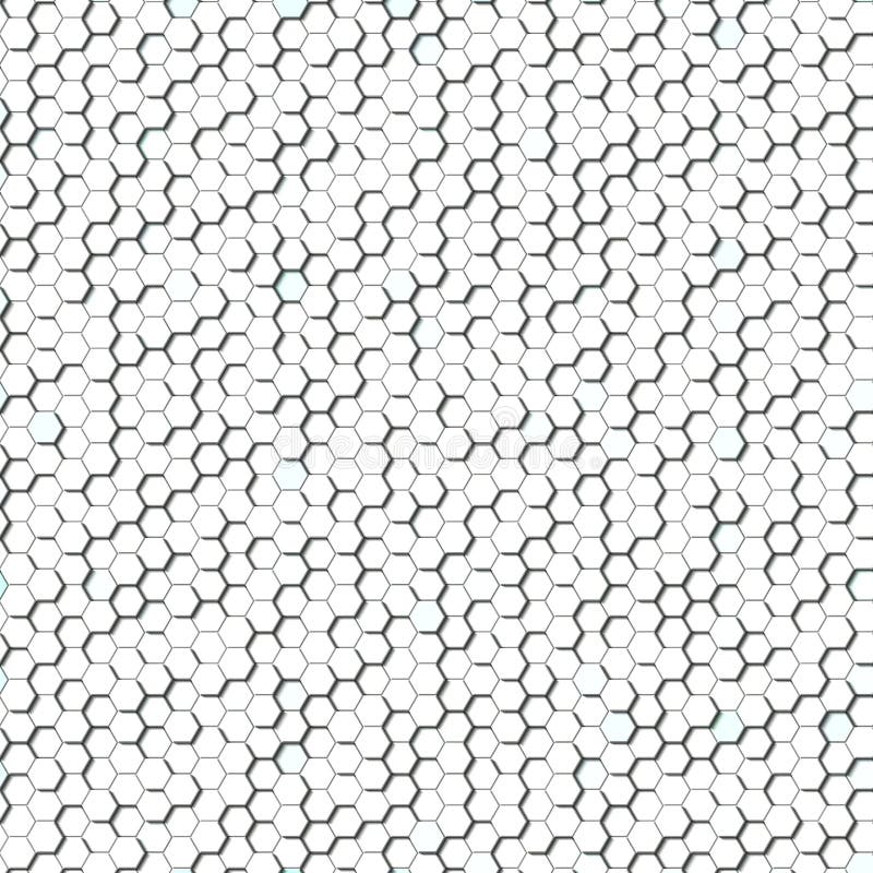 Honeycomb Light Grey, Silver, Grid Seamless Background or Hexagonal ... Honeycomb Light Grey, Silver, Grid Seamless Background or Hexagonal ...