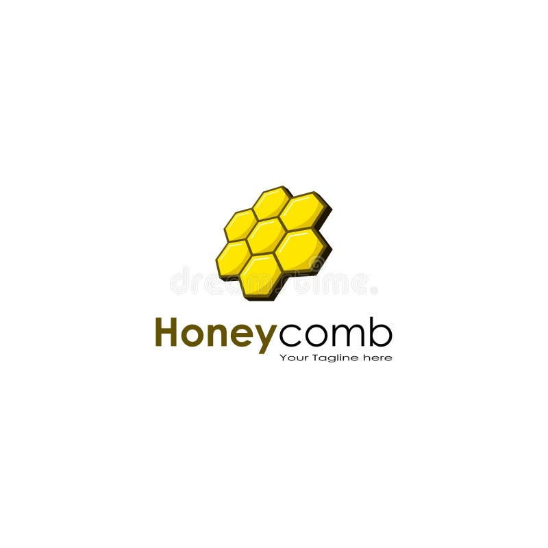Honeycomb Logo Design Vector Graphics Stock Vector - Illustration of ...