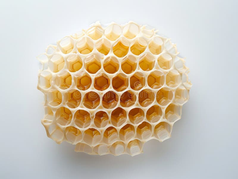 Honeycomb - a Honeycomb Made of Honeycomb Stock Image - Image of ...