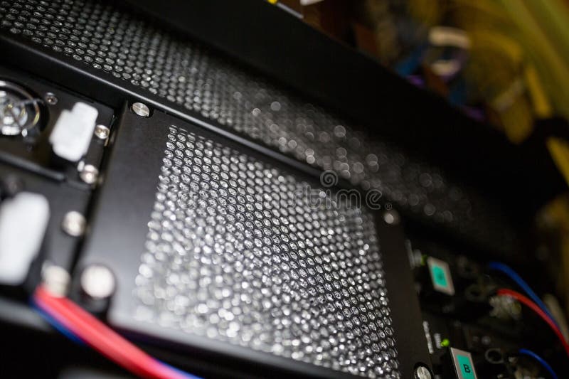 Honeycomb Mesh Panel is Being Shown in 3D Render Interior, Featuring ...