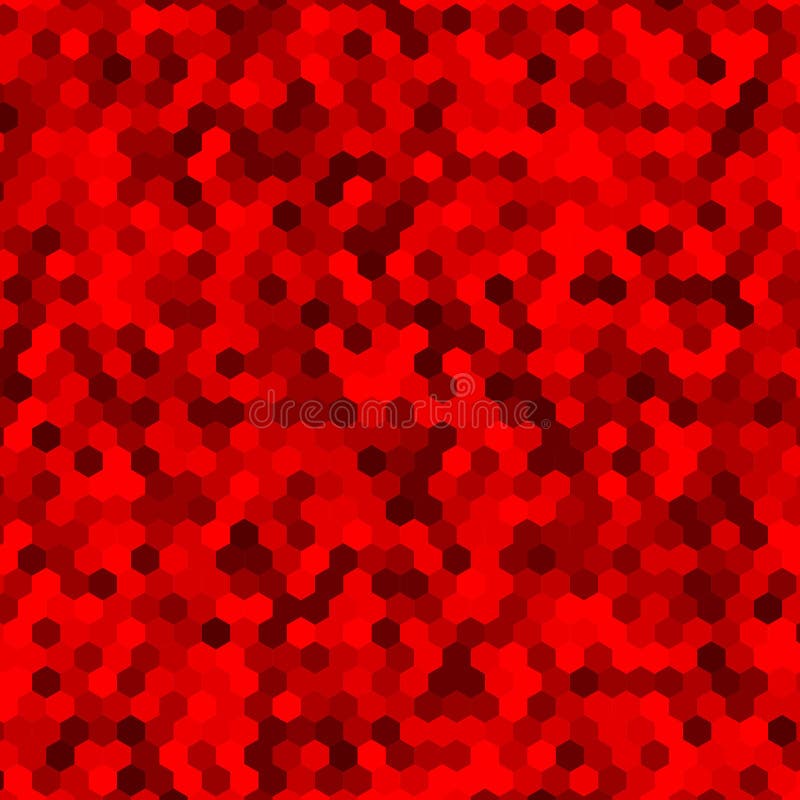 Honeycomb red pattern stock vector. Illustration of geometric - 57181158