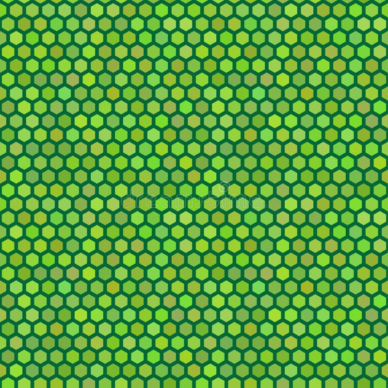 Honeycomb seamless pattern stock vector. Illustration of green - 42169213