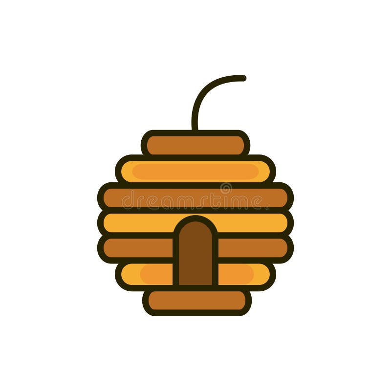 Honeycomb Structure Bee Nature Drawing Stock Vector - Illustration of ...