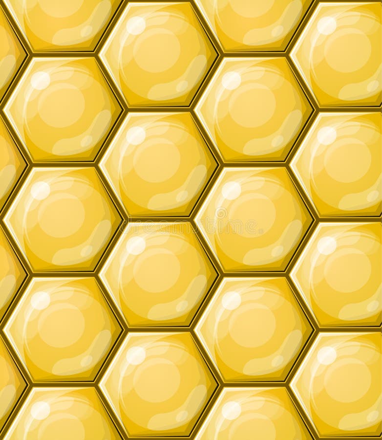 Honeycomb Wallpaper Pattern Stock Vector - Illustration of abstract ...